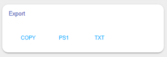 Exporting your project | PoshGUI