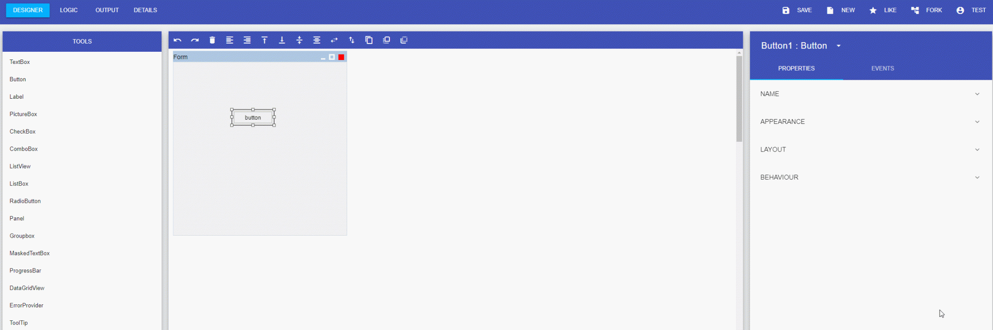 Adding Events and logic | PoshGUI